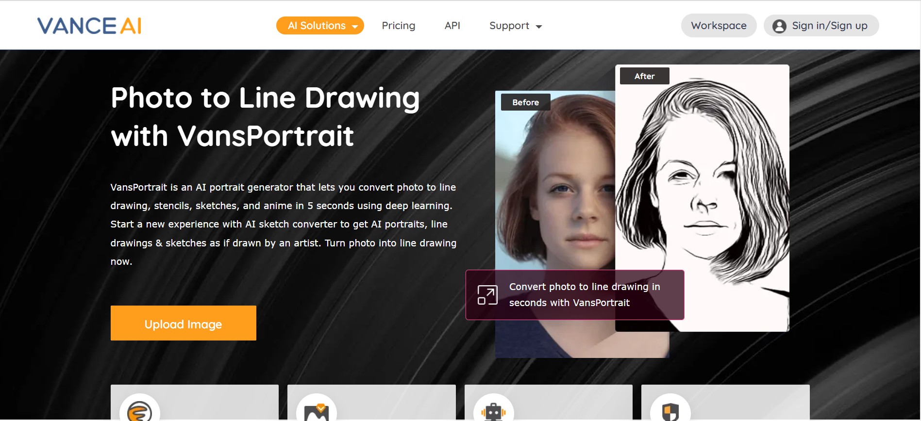 Convert Photo to Outline Drawing with AI Sketch Converter - VanceAI