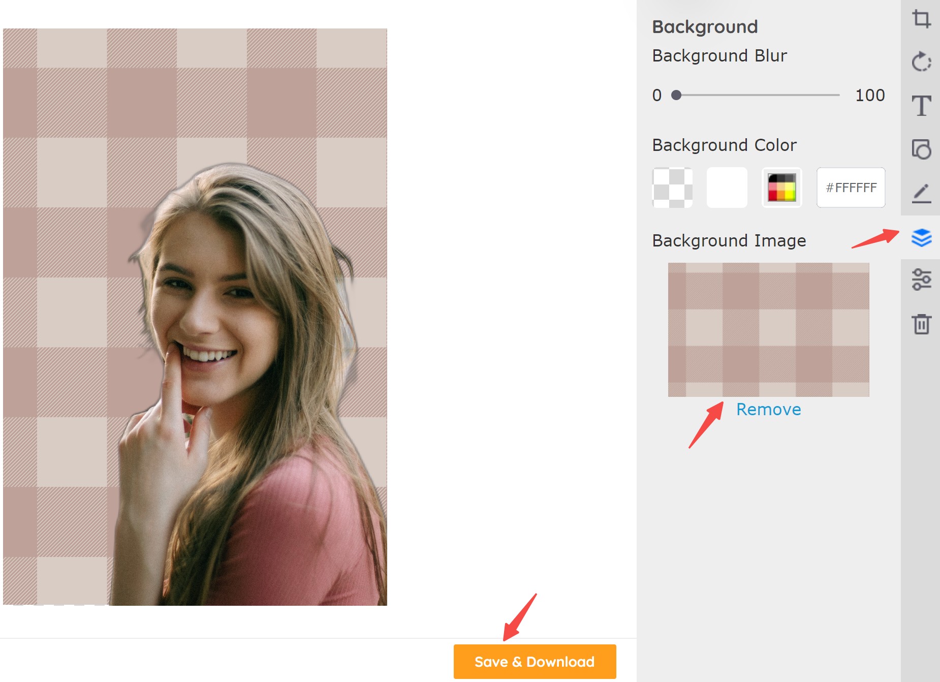 Top 9 Checkered Background Websites Recommendation - BGremover