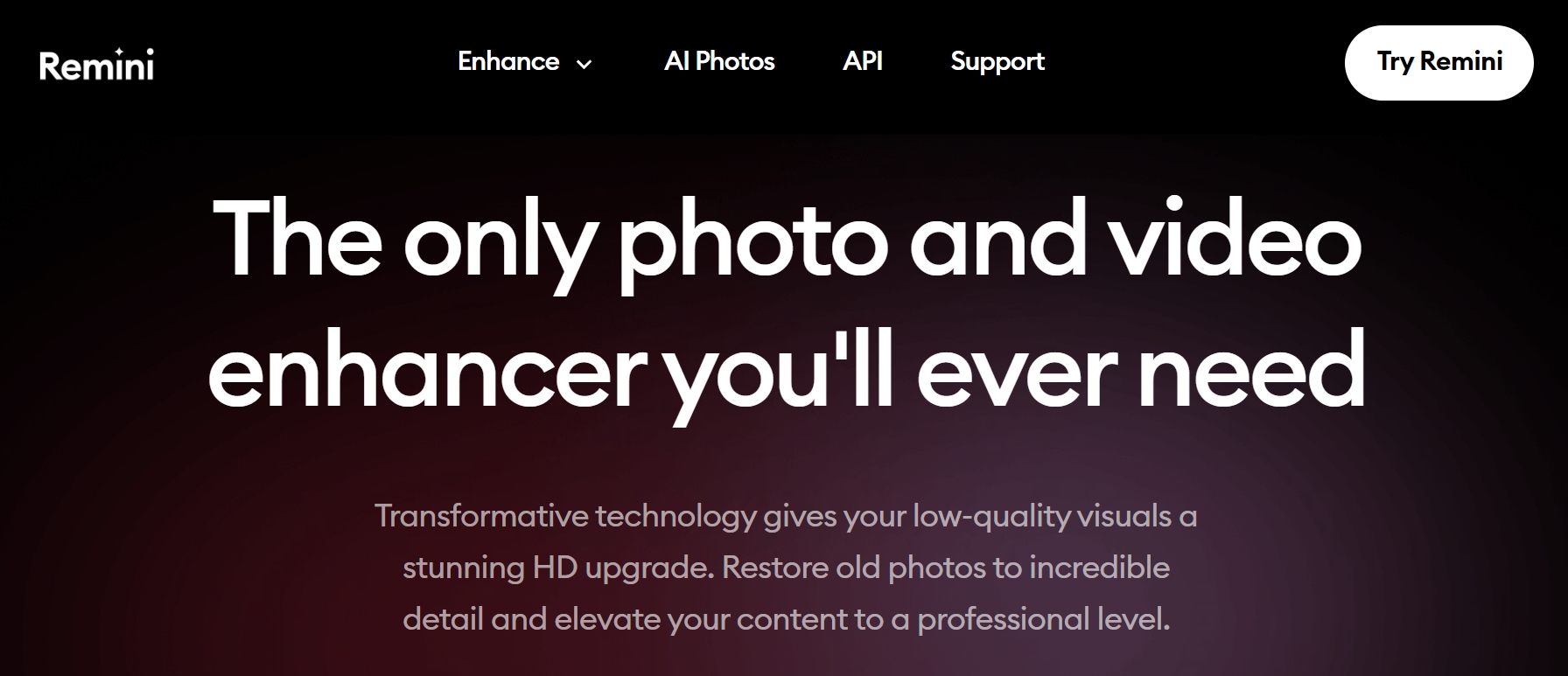 Remini Review: Free Photo Enhancer