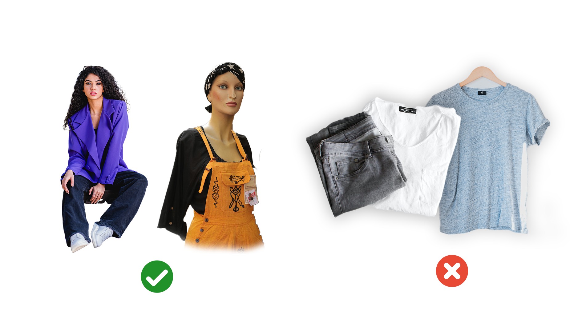 What kind of images are suitable for AI Fashion Model Generator?