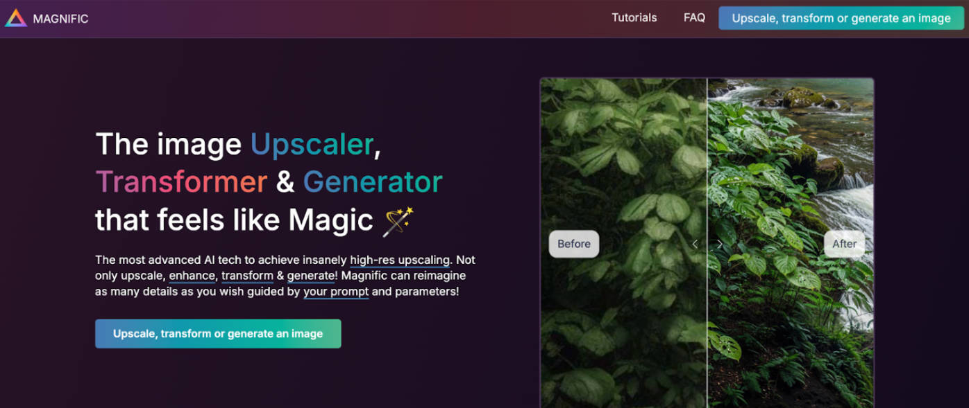 Magnific AI Review: Features, Step Guide, Pros & Cons, and Alternative